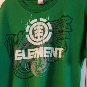 Element | Shirts | Element Green Large Tshirt | Poshmark